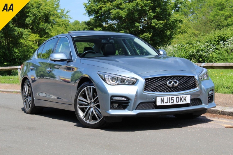 SOLD - Used INFINITI Q50 2015 Blue in Clapton, East London | Concordia ...